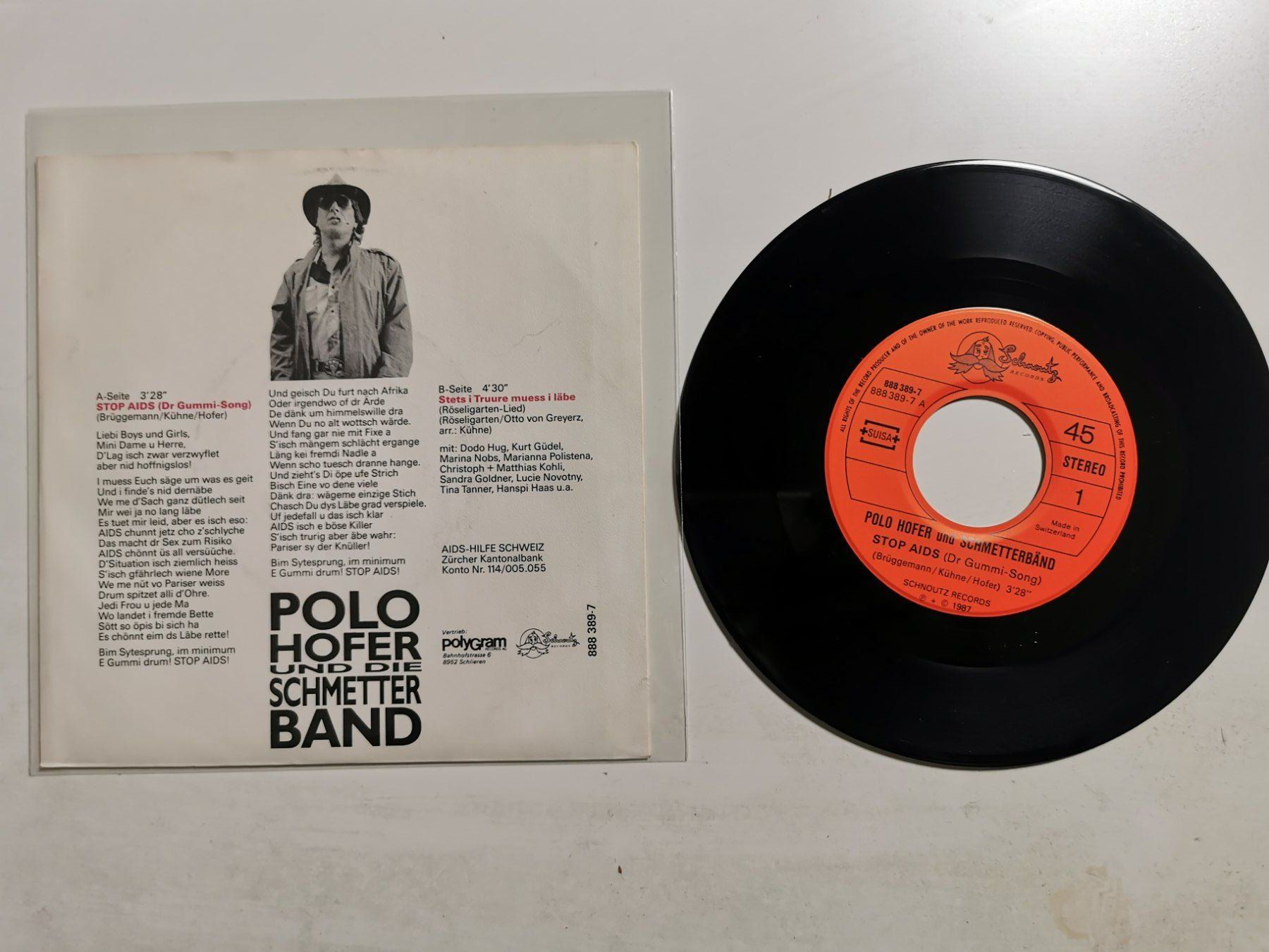 Polo Hofer und die Schmetter Band - Stop AIDS (Gebraucht) in Grafenried ...