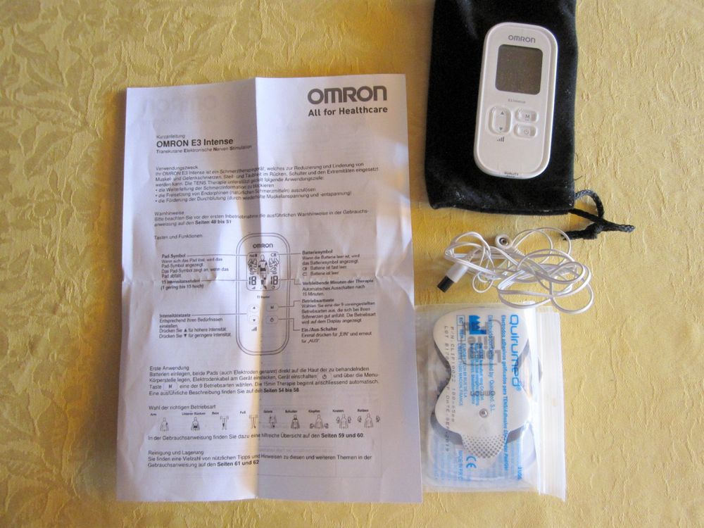 Stimulationsgerät Omron E 3 Intense (Gebraucht) in Binningen für CHF 12 ...