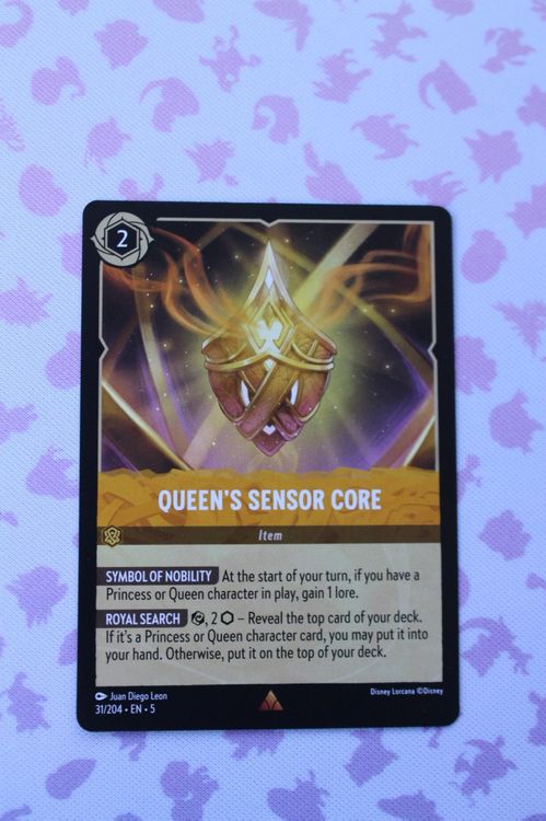 Queen's Sensor Core - Lorcana Shimmering Skies (Gebraucht) in ...