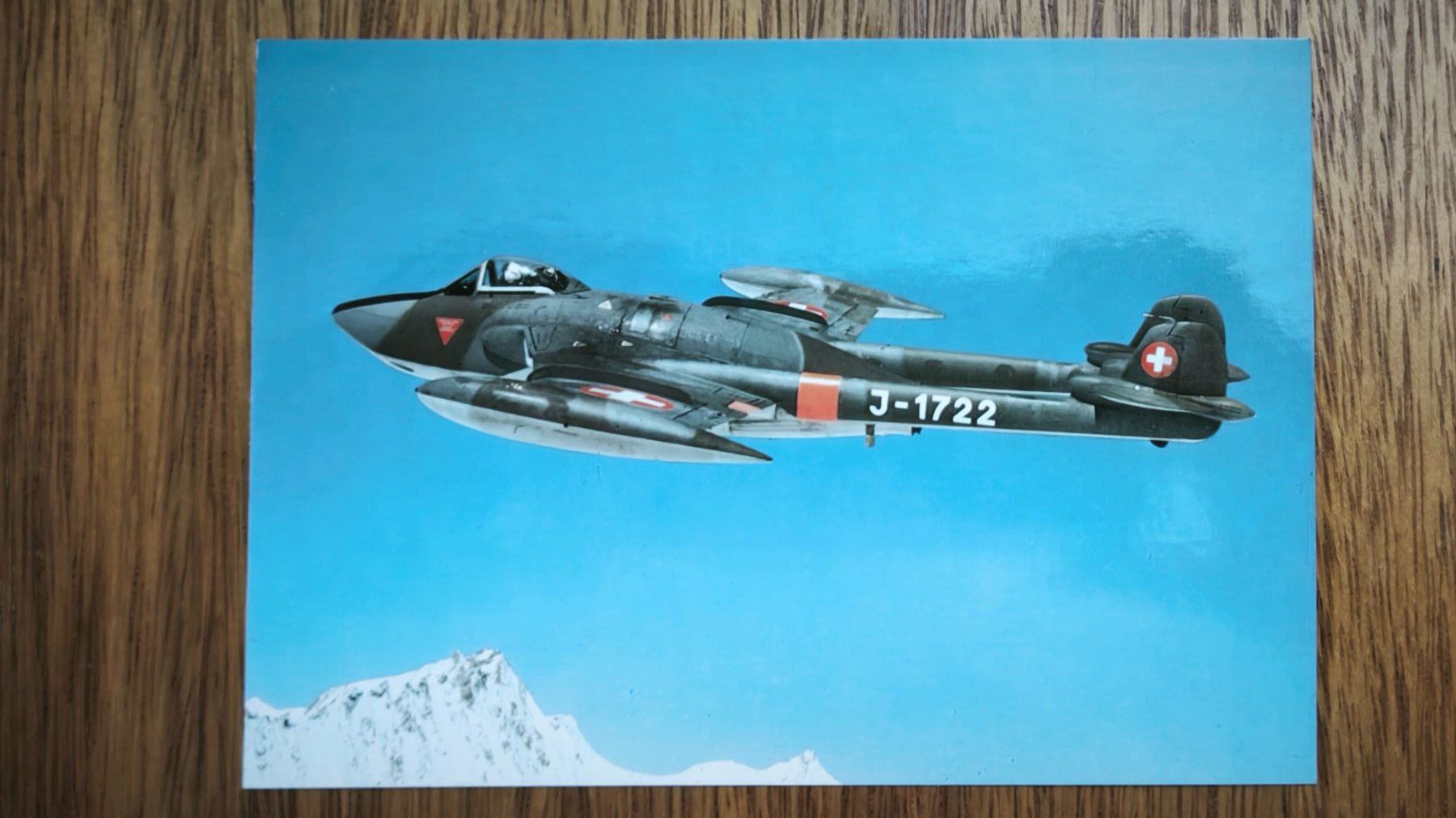 AK Schweizer Luftwaffe DeHavilland DH-112 Mk.4 Venom (Gebraucht) in ...