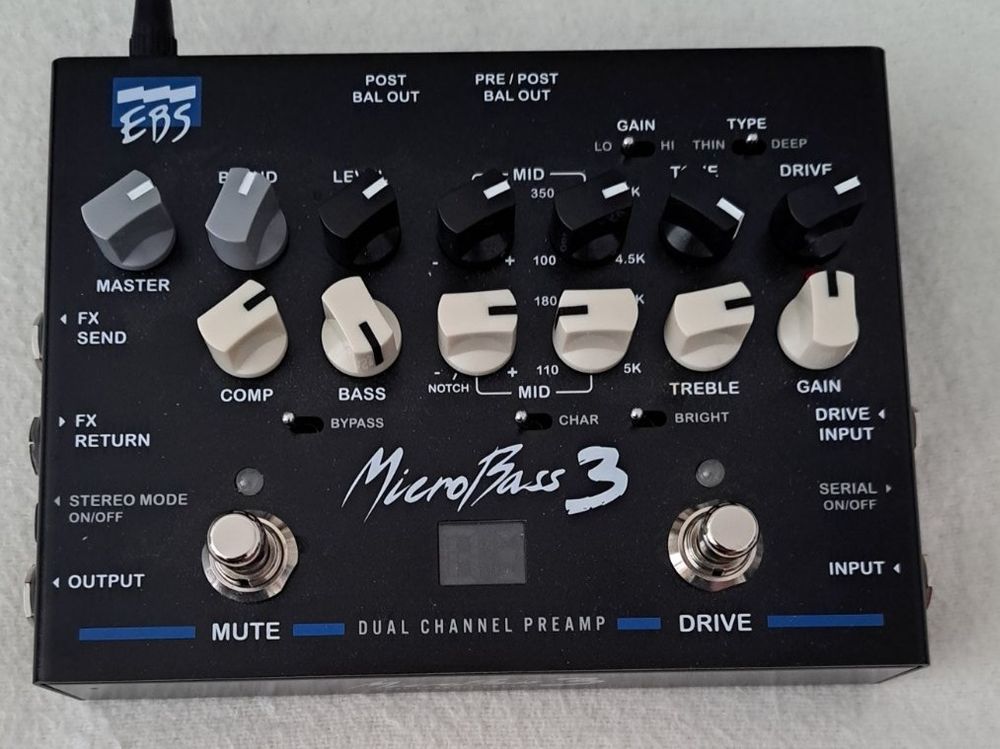EBS Preamp Microbass 3 (Gebraucht) in Abtwil SG für CHF 150 – mit ...