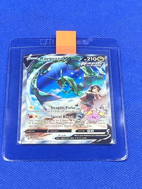 Pokemon Evolving Skies Rayquaza V 194 / 203 EN | Kaufen auf Ricardo