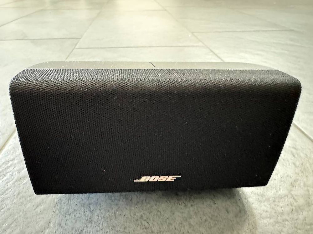 Bose Acoustimass Doppelcube Center Lautsprecher schwarz (Gebraucht) in ...