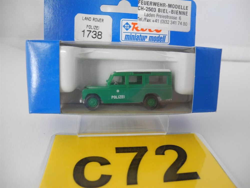 Roco 1738 Land Rover, Nr. c72 | Kaufen auf Ricardo
