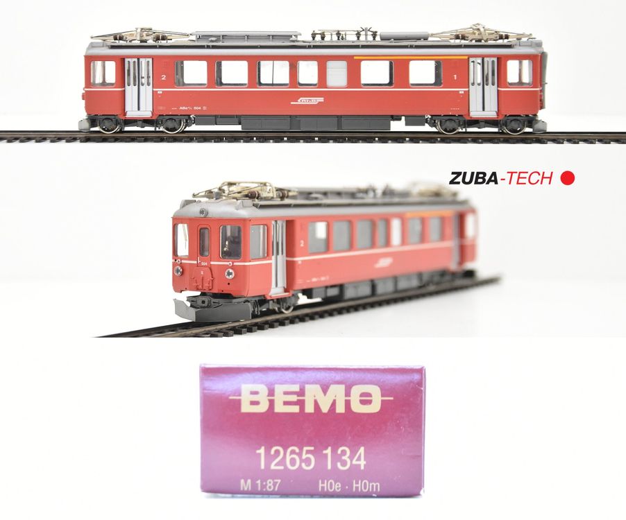 Bemo 1265 134 Triebwagen ABe 4/4 RhB H0m GS mit OVP (Gebraucht) in St ...