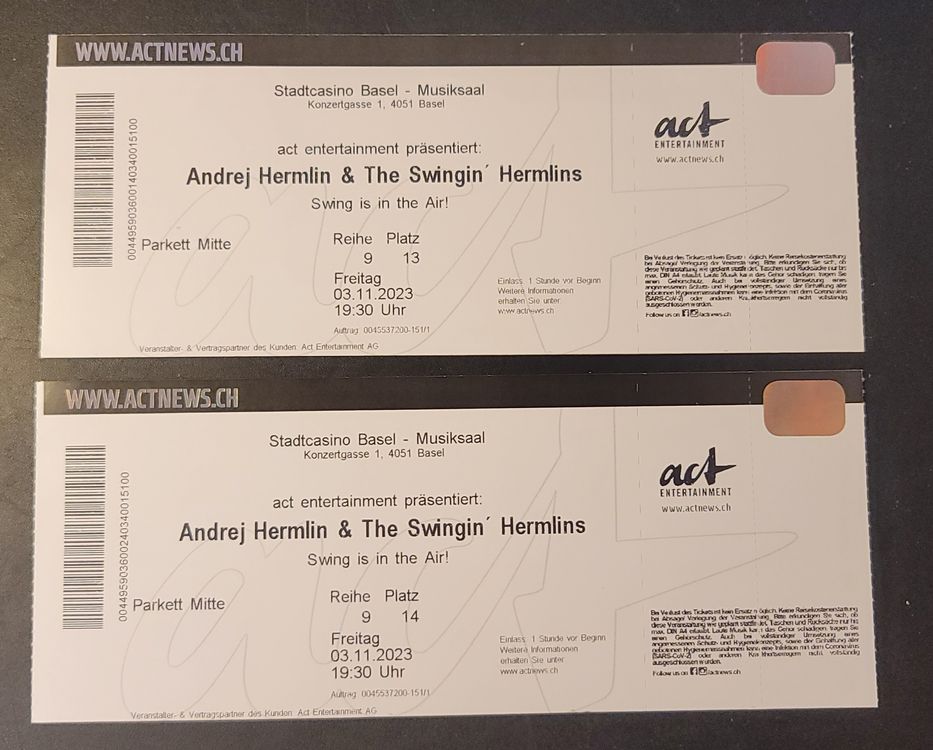 Basel, Andrej Hermlin & The Swingin' Hermlins (Neu und originalverpackt ...