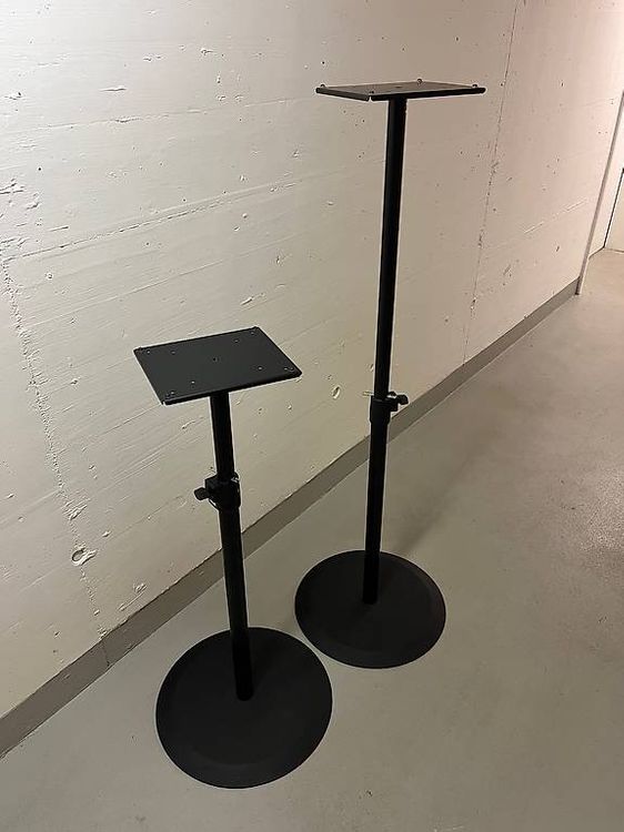 2x K&M 26740 Studio Monitorständer Monitor Stativ Ständer (Gebraucht ...