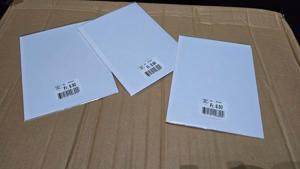 Kunstkarten - Gustav Klimt - Grusskarten 3 Stück (Gebraucht) in Thalwil ...