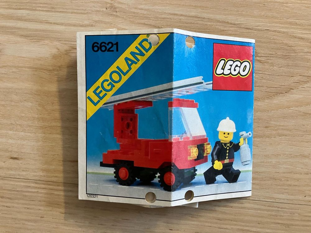 Vintage LEGO Town: Feuerwehrauto (6621). 1984 | Kaufen auf Ricardo