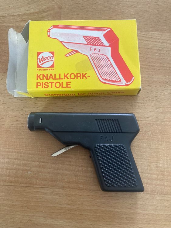 Knall Korken Pistole alt (Neu und originalverpackt) in Brittnau für CHF ...