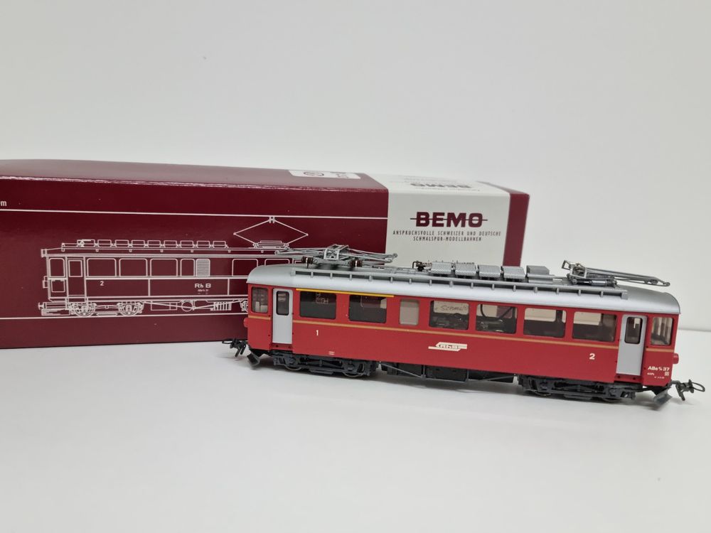 Bemo 1268 147 RhB ABe 4/4 37 verschiedene Bügel | Kaufen auf Ricardo