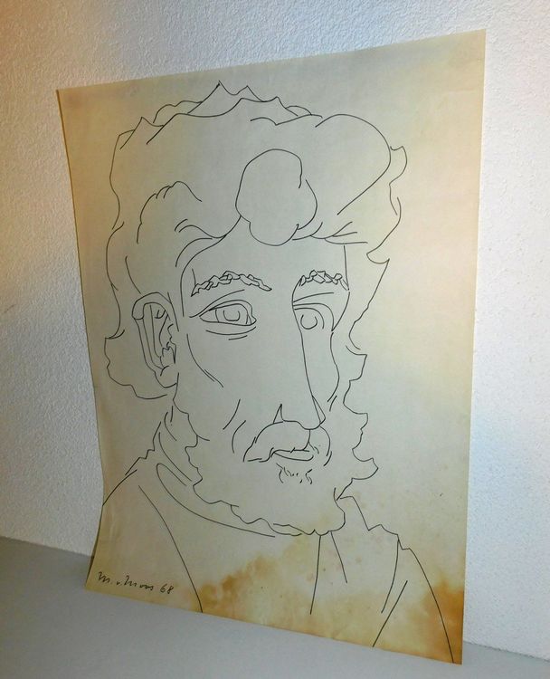 Rausverkauf-Kunst Max von Moos Portraitdarstellung sign 1968 (Gebraucht) in Sursee für CHF 300 ...