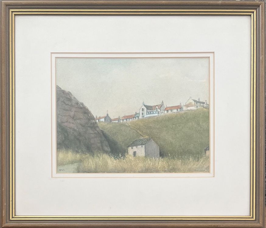 Georges S. Seston - Landschafts Aquarell (Gebraucht) in Root für CHF 5 – mit Lieferung auf ...