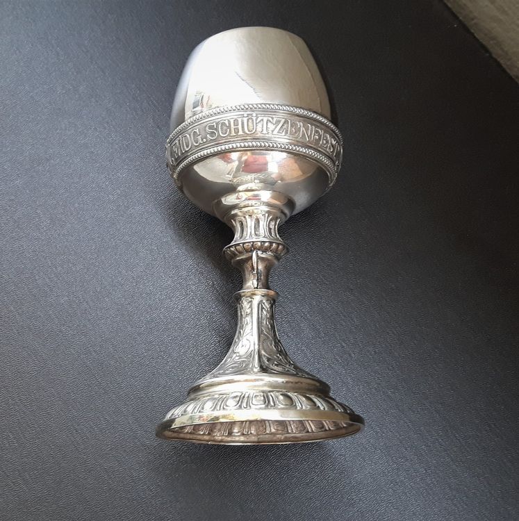 Schützenpokal: EIDG. SCHÜTZENFEST BASEL 1879 (Silber 800) (Gebraucht) in Zürich für CHF 390 ...