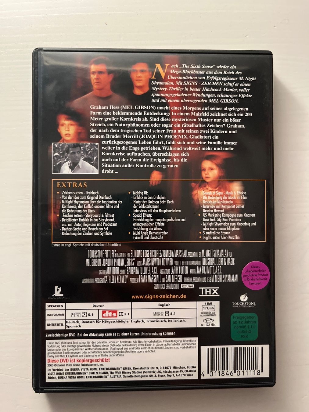 Signs – Zeichen (2012) DVD - Mel Gibson (Gebraucht) in Sierre für CHF 1.95 – mit Lieferung auf ...