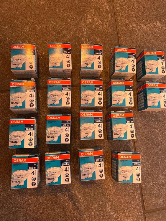 OSRAM Halogen Decostar 51 Titan, 35w, 550 lm (Neu und originalverpackt ...
