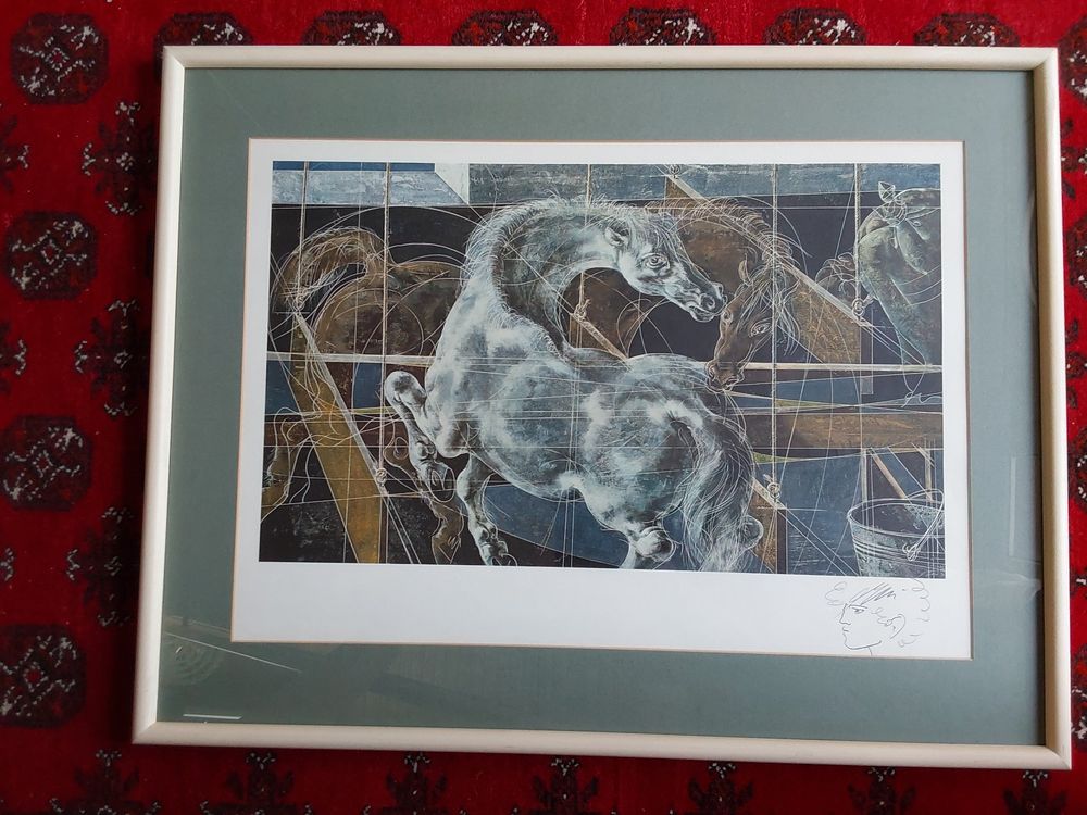 Erni Hans. Original-Litho-Signiert. Mit Rahmen 64x82cm. (Gebraucht) in Steinach für CHF 280 ...