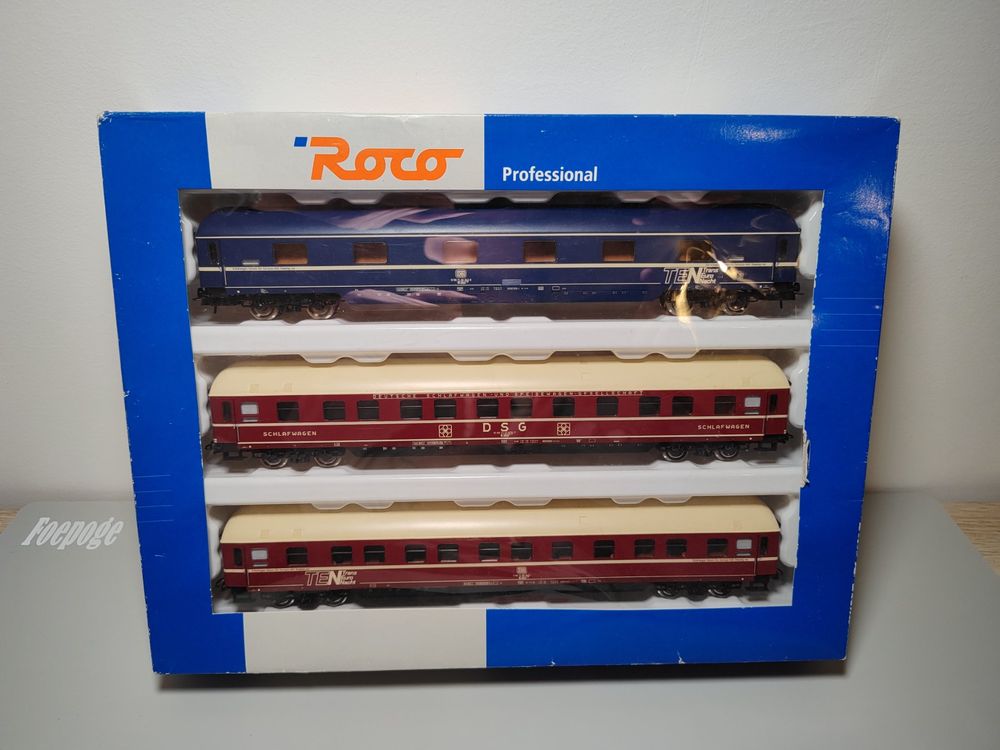 Roco 44132 Schlafwagen 3er Set DB/DSG TEN | Kaufen auf Ricardo