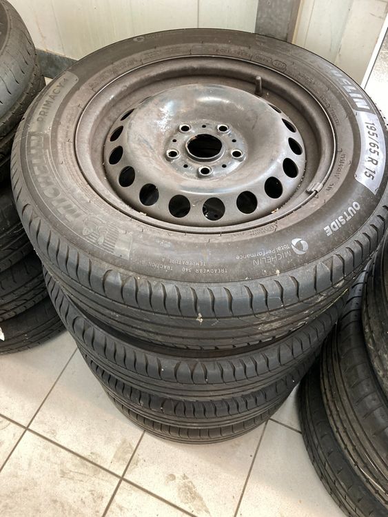 VW GOLF 7 Caddy Skoda Octavia Audi A3 8V Seat Leon 195/65R15 (Gebraucht ...