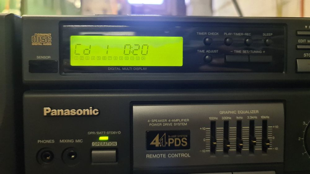 Panasonic RX-DT680 Boombox / Ghettoblaster-Radiorekorder (Gebraucht) in ...