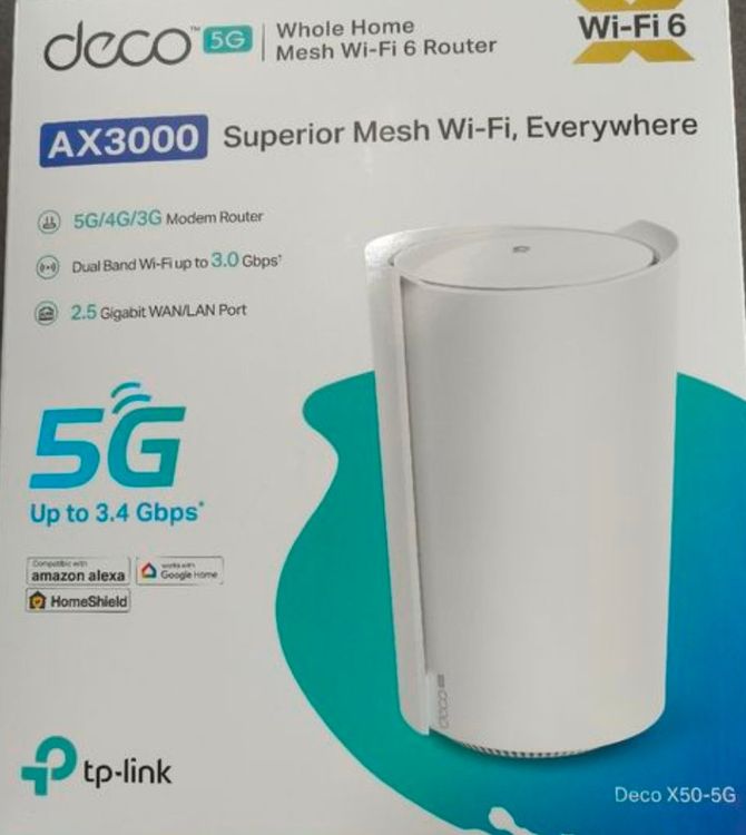 TP-Link Deco X50-5G AX3000 Mesh WLAN Router (mit Garantie) (Gebraucht ...