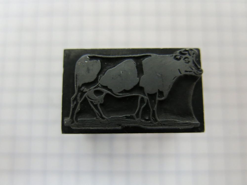 Fund Alt Selten Rar Kurios Vintage Stempel Kuh (Gebraucht) in Buchs ZH ...