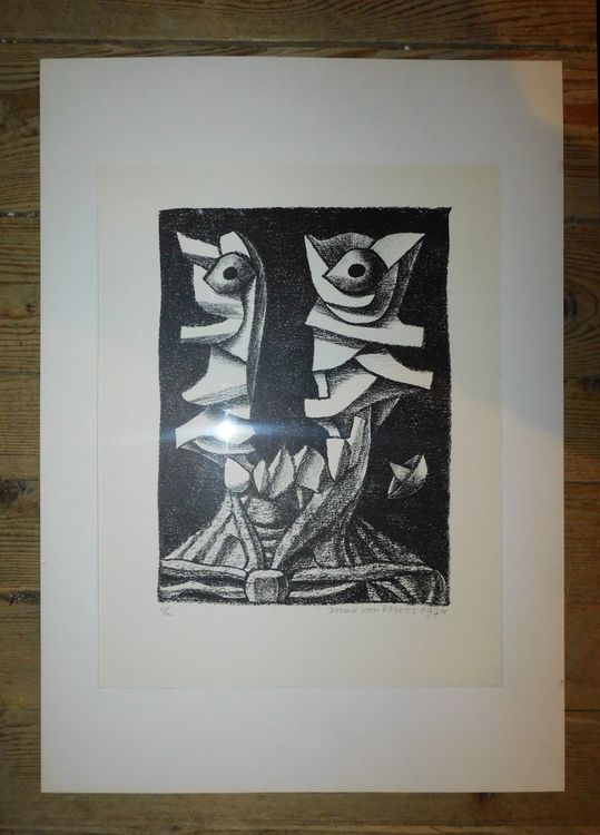 Rausverkauf - Kunst Lithografie limitiert Max von Moos 1974 (Gebraucht ...