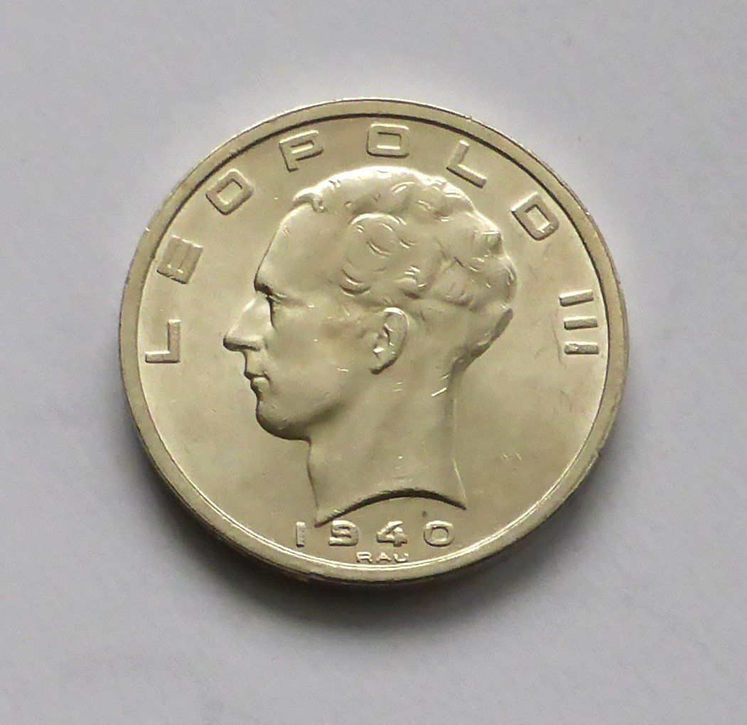 BELGIEN / Belgique, 50 Francs / Frank 1940 - LEOPOLD III (Neu (gemäss ...