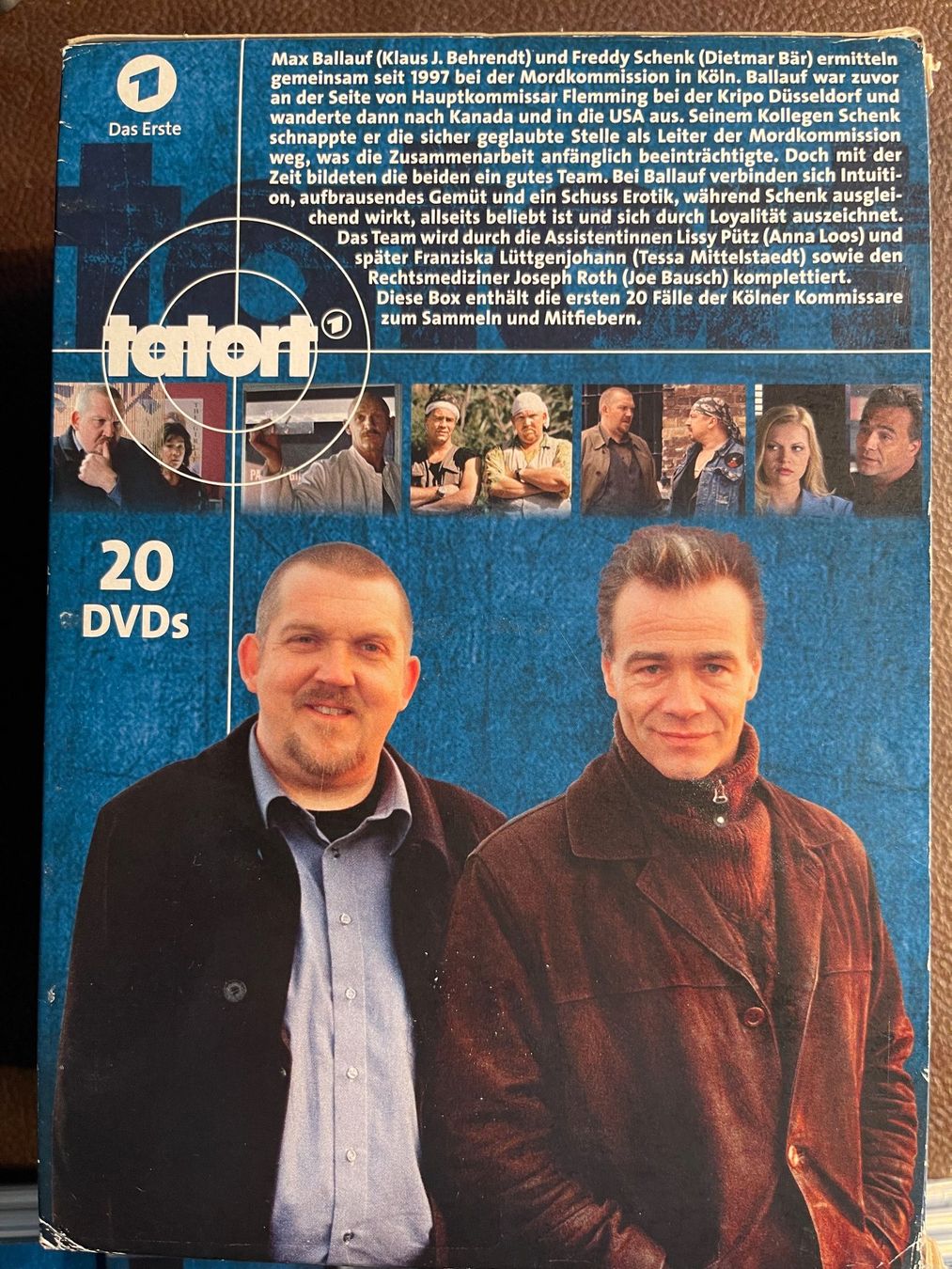 Tatort aus Köln - Ballauf & Schenk ermitteln Box 1 [20 DVDs] (Gebraucht ...