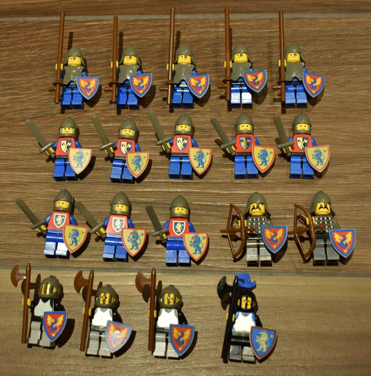 Lego Ritter Soldaten Castle Minifiguren Mix mit Zubehör | Kaufen auf ...