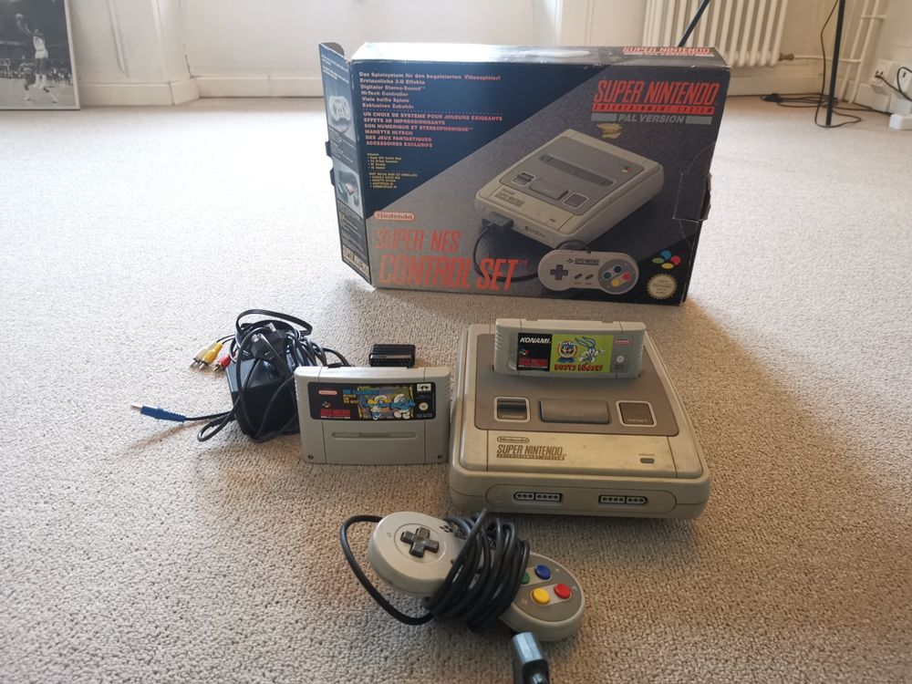 Super Nintendo komplettes Set inkl. Games (Gebraucht) in Bern für CHF ...