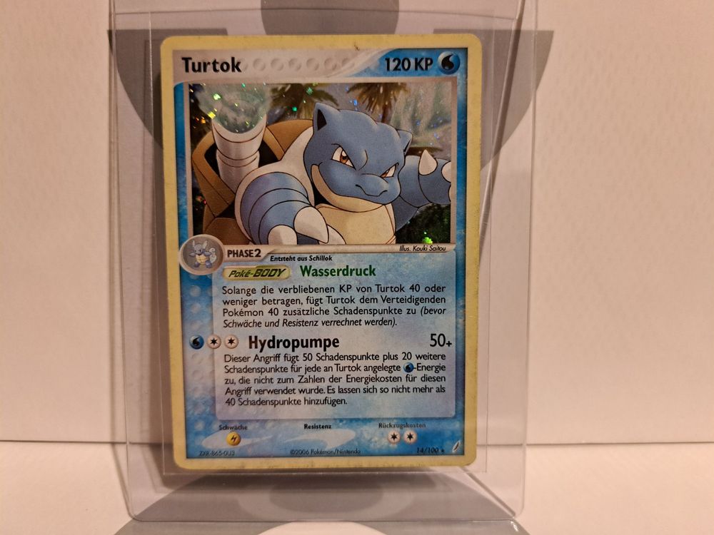 TURTOK HOLO RARE POKEMON KARTE EX ERA 2006 | Kaufen auf Ricardo