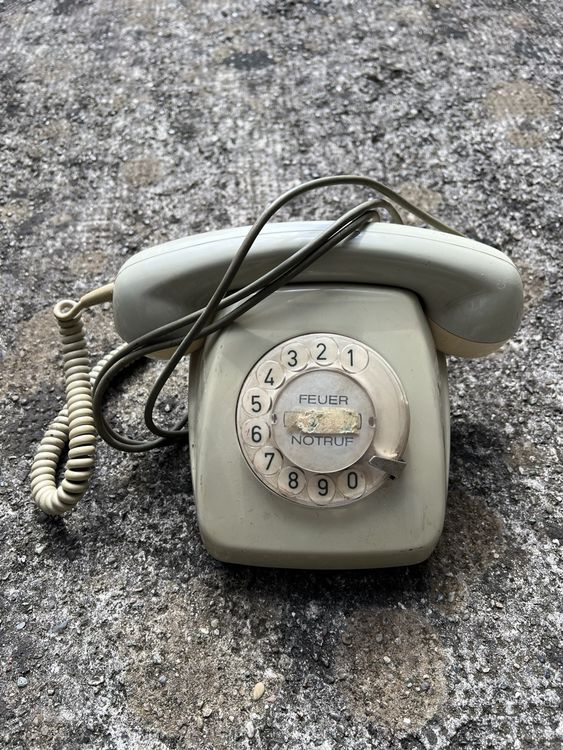 Telefon mit Wählscheibe (Gebraucht) in Basel für CHF 15 – mit Lieferung ...
