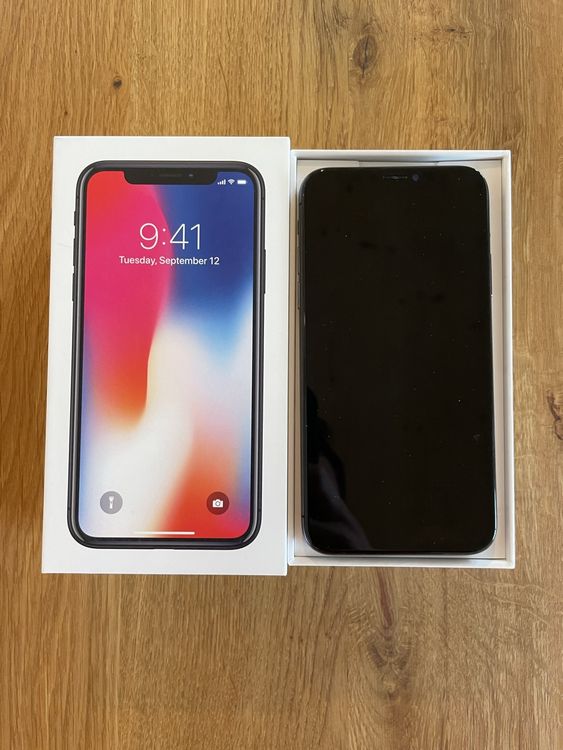 iPhone X Space Gray 64GB (Gebraucht) in Rudolfstetten für CHF 80 – nur ...