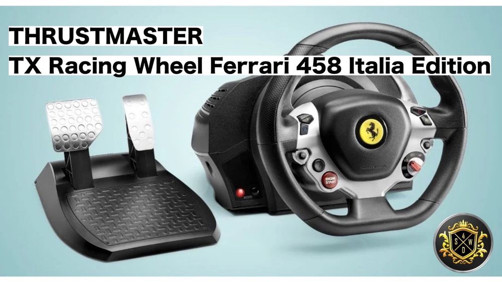 THRUSTMASTER TX Racing Wheel Ferrari 458 (Neu (gemäss Beschreibung)) in ...