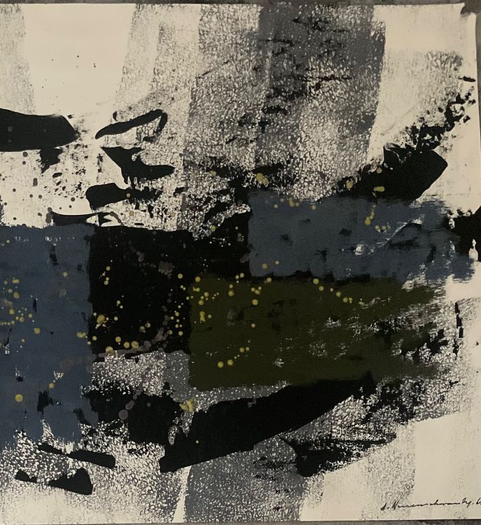 Albert Neuenschwander (1902-1984)Grosse Mischtechnik (Gebraucht) in Root für CHF 130 – mit ...