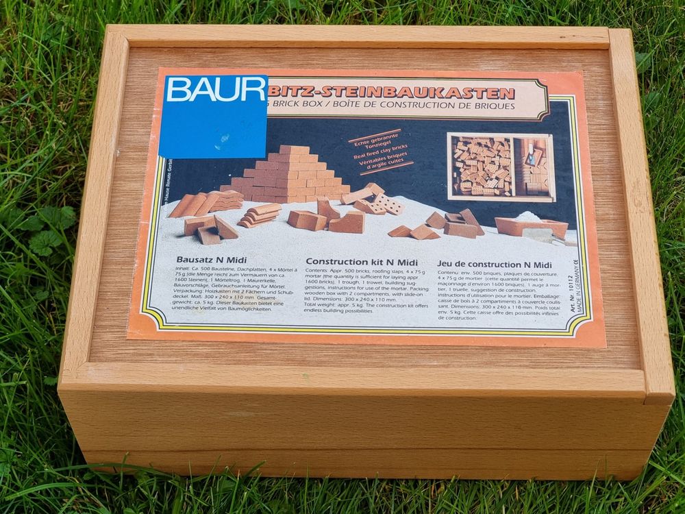 Gerbitz Steinbaukasten Bausatz N Midi vintage Spielzeug (Gebraucht) in ...