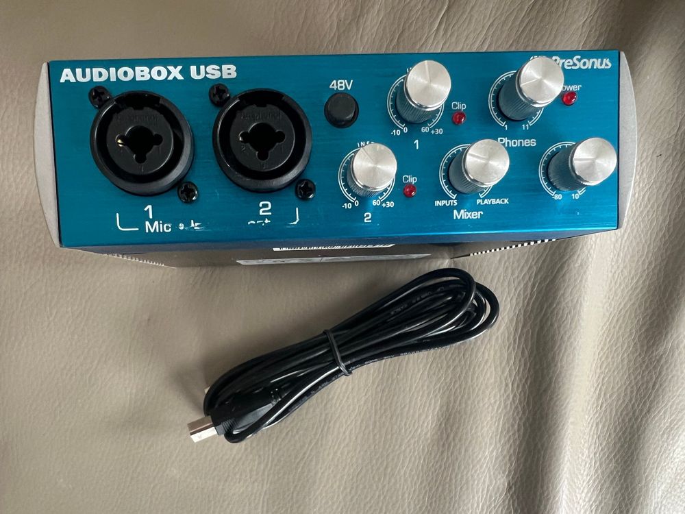 Presonus Audiobox USB inkl. Kabel | Kaufen auf Ricardo