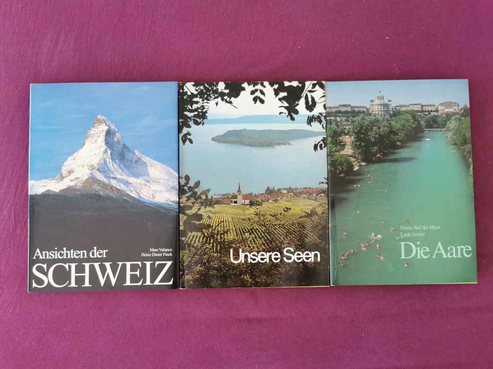 Ansichten der Schweiz, Die Aare, Unsere Seen: Silva Verlag (Gebraucht) in Gockhausen für CHF 26 ...
