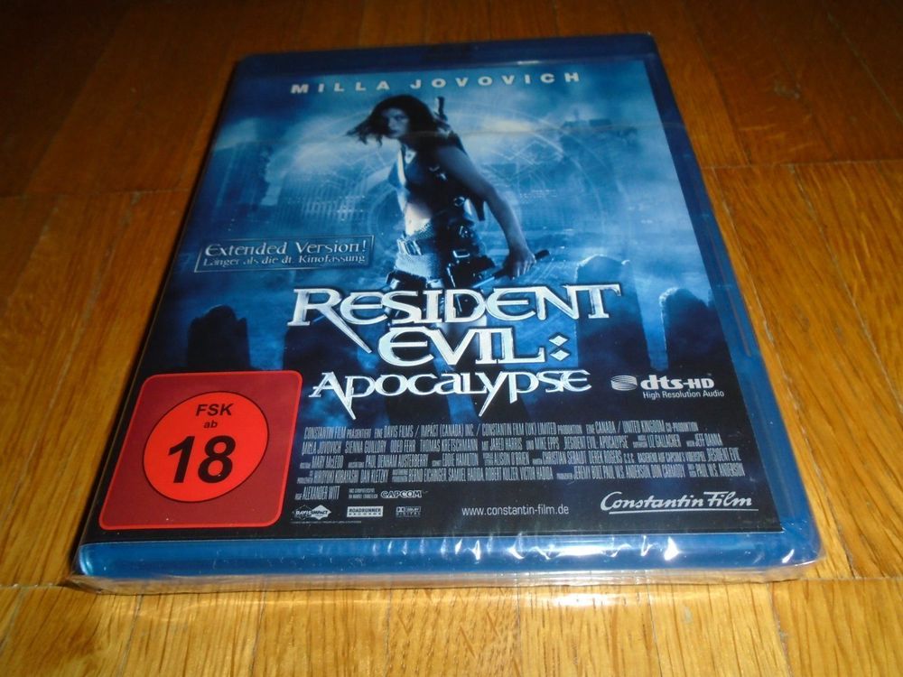 Resident Evil: Apocalypse - BLU-RAY - UNCUT (Neu und originalverpackt) in Basel für CHF 9 – mit ...
