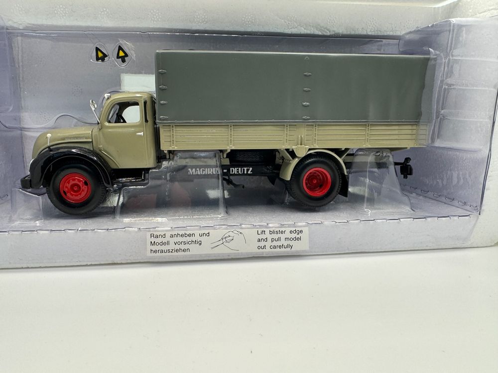 Magirus S 6500 1955 + Anhänger Minichamps 1:43 (Neu (gemäss Beschreibung)) in Luzern für CHF 67 ...