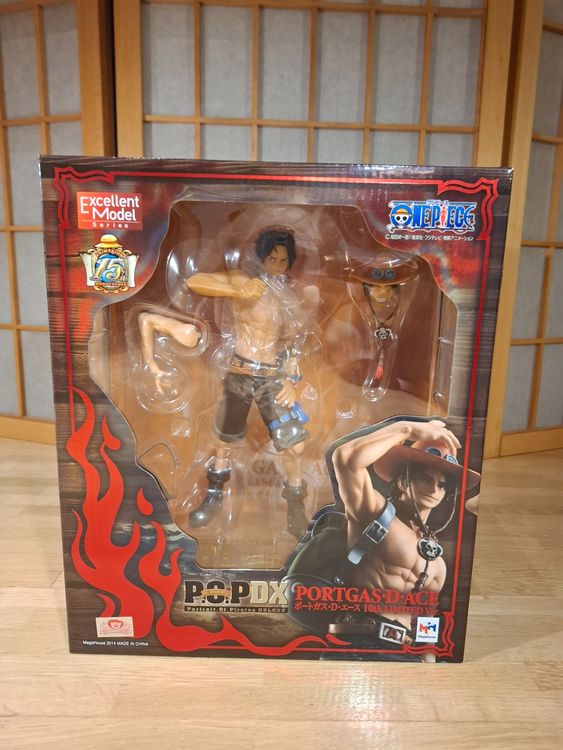One Piece Puma D. Ace Figur POP Limited Edition Megahouse (Neu und ...