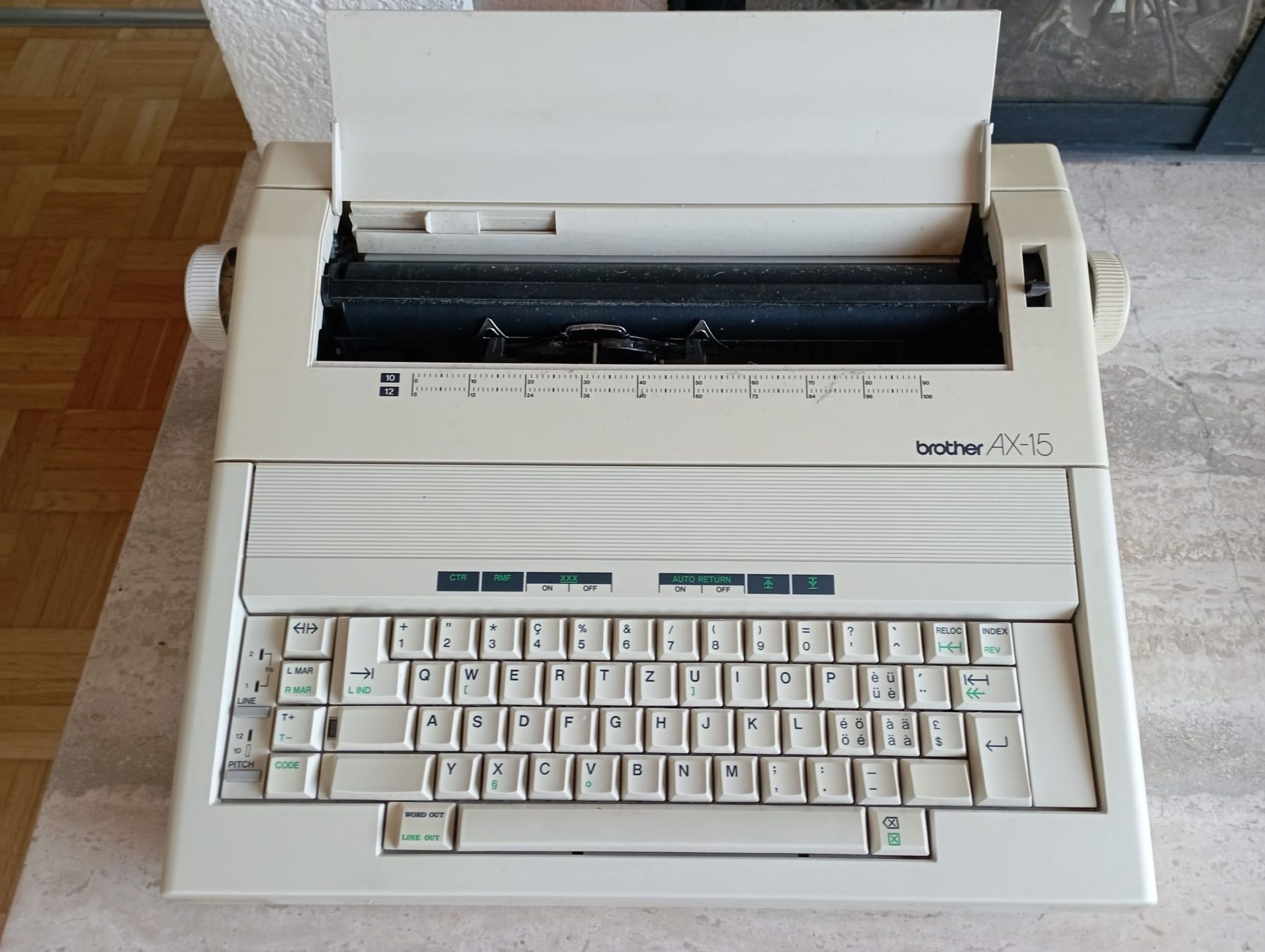 Elektrische Schreibmaschine Brother AX-15 (Gebraucht) in Unterägeri für CHF 8 – nur Abholung auf ...