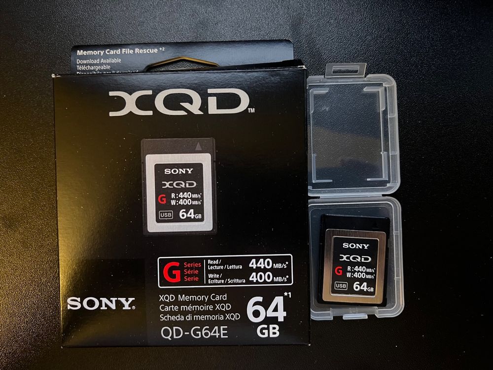 Sony XQD card 64GB | Kaufen auf Ricardo