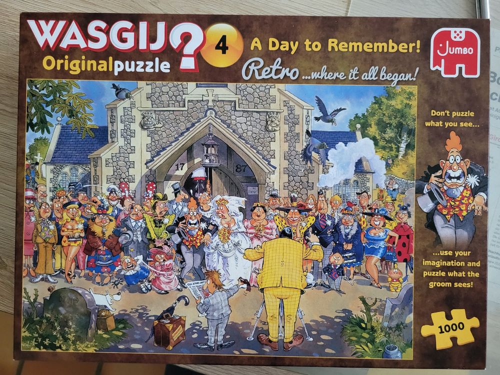 Wasgij Puzzle original retro 4 (Gebraucht) in Therwil für CHF 7.5 – mit ...