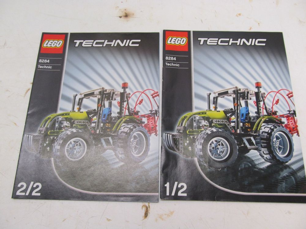 LEGO TECHNIC 8284 TRAKTOR UND BUGGY DOPPEL BAUANLEITUNG | Kaufen auf ...