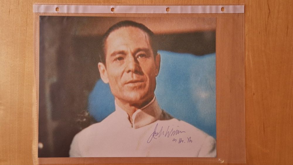 Joseph Wiseman, Original Autogramm in Farbe | Kaufen auf Ricardo