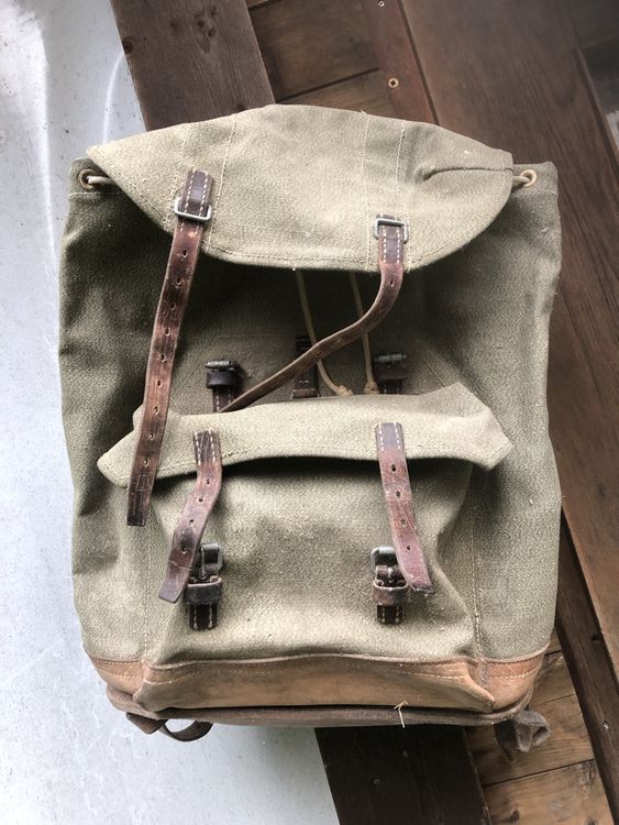 Alter Militärrucksack Armee Rucksack | Kaufen auf Ricardo