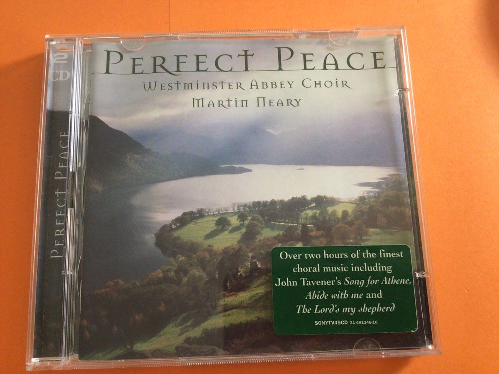 2 CD, „Perfect Peace" Westminster Abbey Choir 1998 (Gebraucht) in ...