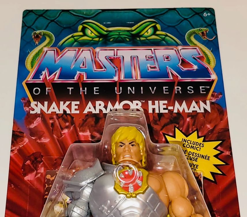 Snake Armor He-Man Masters of the Universe Motu Origins | Kaufen auf ...